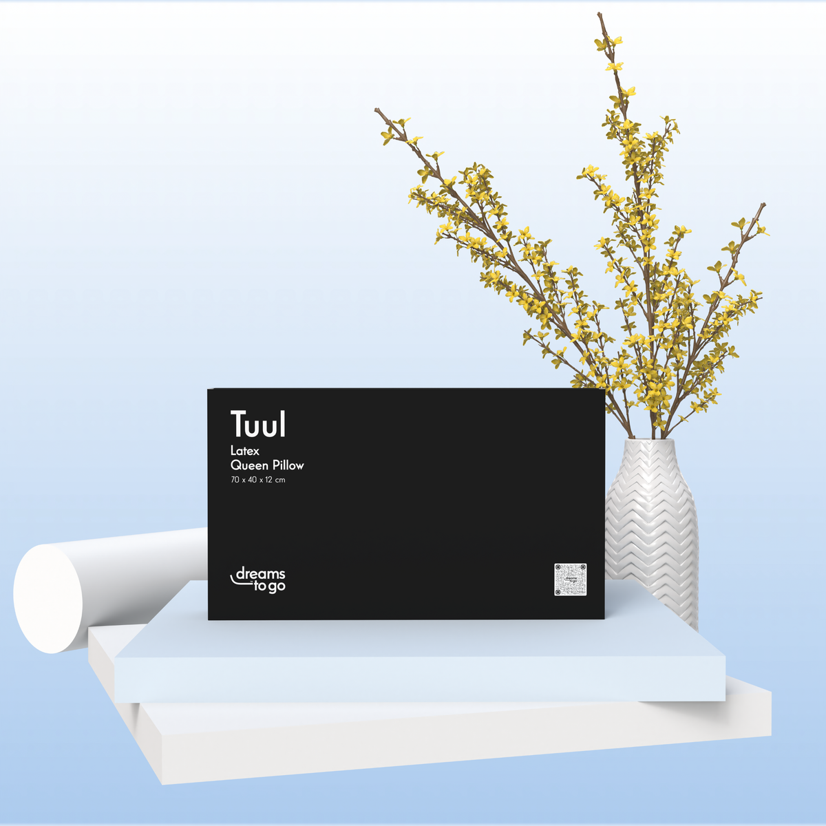 Dreams to Go Tuul Latex Pillow – Mattress Mattress